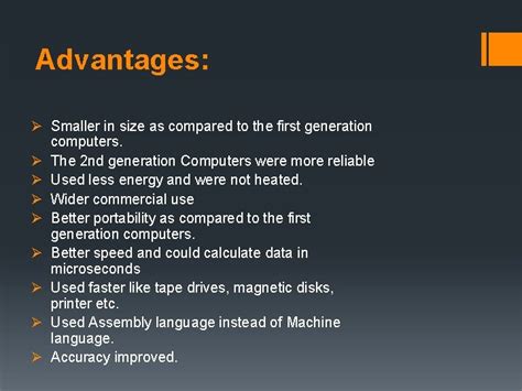 Image result for First Generation of Computer Advantages