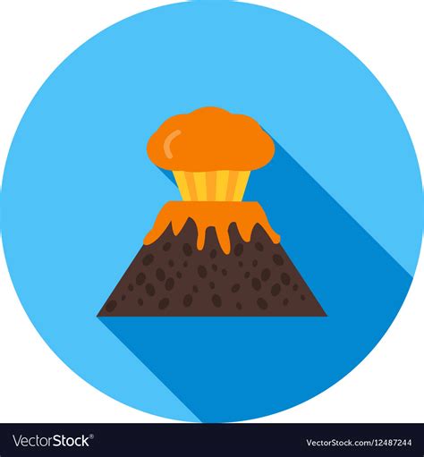 Image result for Volcano Vector
