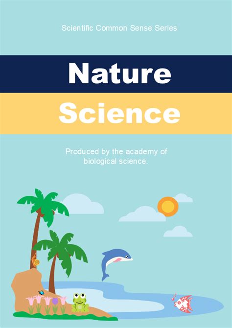 Image result for Science Book Cover Simple
