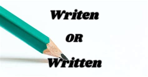 Image result for Write Written