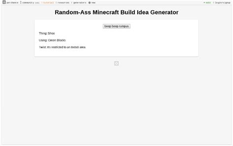 Image result for Random Minecraft Build Theme Generator