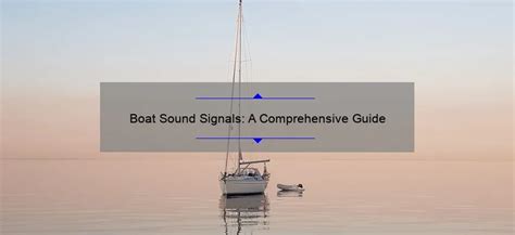 Image result for Navigation Rules Sound Signals