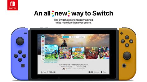 Image result for Nintendo Switch UI