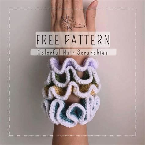 Image result for Crochet Pattern for Scrunchie
