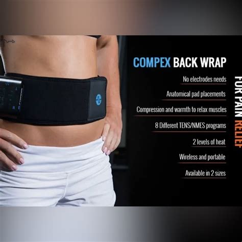 Image result for Compex Back Wrap Instructions