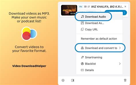 Image result for Downloader Video DownloadHelper