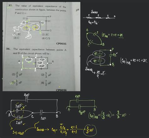 Image result for Complex Equivalent Capacitance Physics