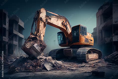 Image result for Demolition Excavator Time-Lapse