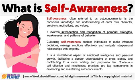 Image result for Self-Awareness Reflection Example