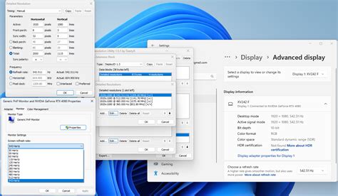 Image result for How to Over Clock Hz On Monitor