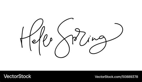 Image result for Hello Spring Hand Lettering