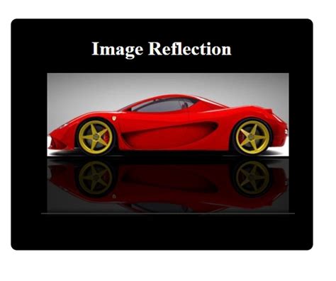 Image result for CSS Image Reflection