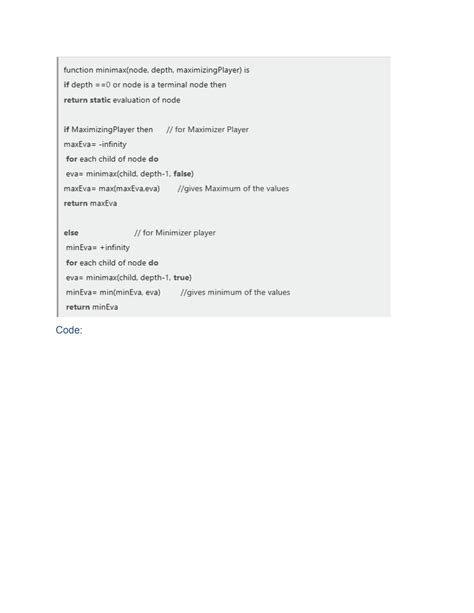 Image result for Min Max Algorithm in Ai Question