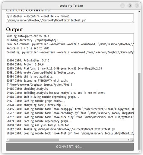 Image result for Error in Auto Py to exe Pip Install
