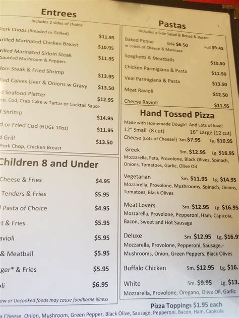 Image result for Pops Country Kitchen Menu