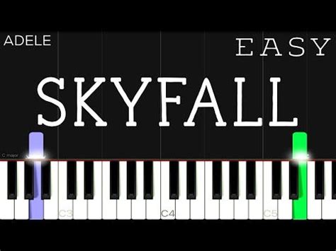 Image result for Skyfall Piano Tutorial Easy