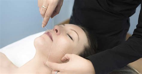 Image result for Threading Cheeks