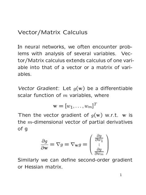 Image result for Matrix Calculus