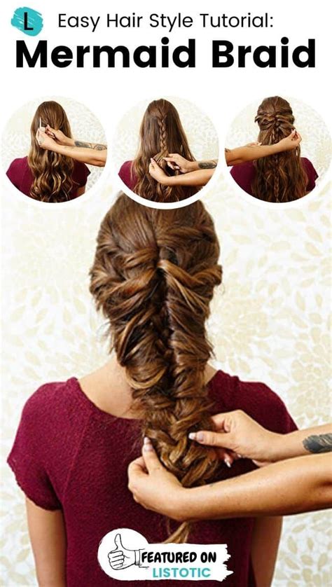 Image result for Mermaid Braid Step by Step