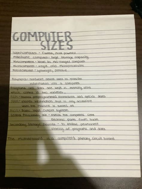 Image result for Computer Notes Online