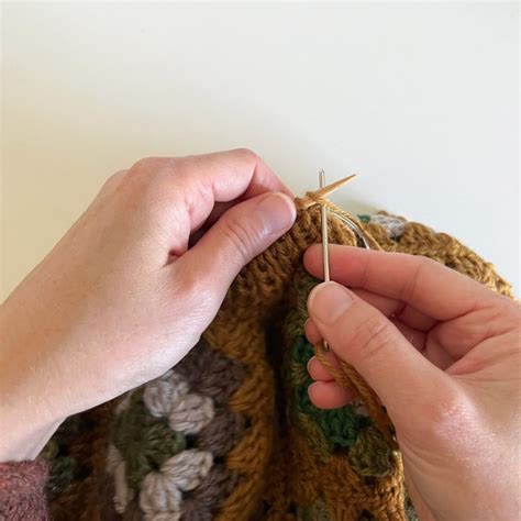 Image result for Sewn Bind Off Method