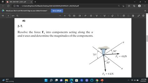 Image result for Force Resolved into Components