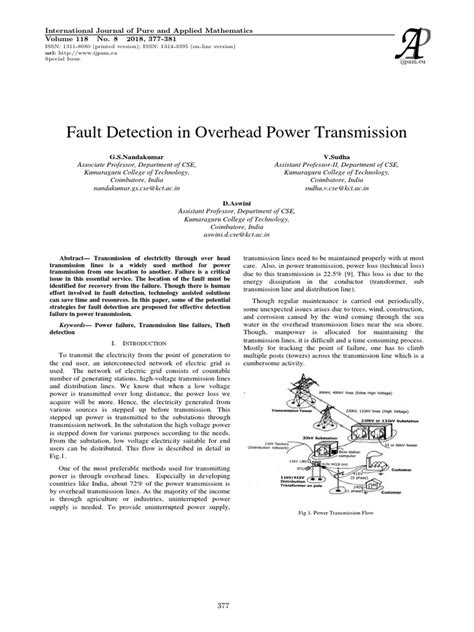 Image result for Overhead Line Fault Detection