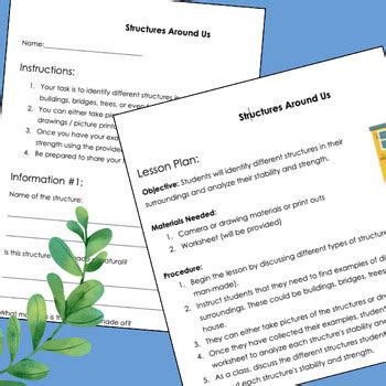 Image result for Structures Worksheet Grade 3