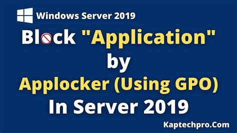 Image result for AppLocker Server 2016