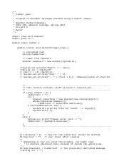 Image result for Java Program to Convert Cipher Text to Plain Text