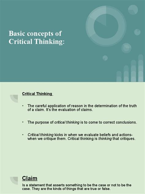 Image result for Critical Thinking Principles