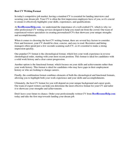 Image result for CV Writing PDF