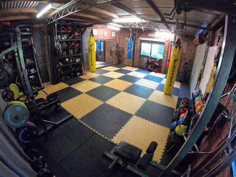 Image result for Homemade Boxing Gym