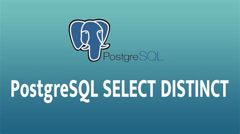 Image result for Distinct PostgreSQL