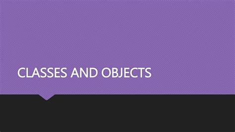 Image result for Classes of Objects