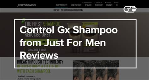 Image result for Control GX Shampoo Types