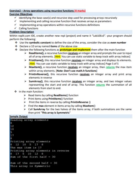 Image result for Recursive Function Averaging Array