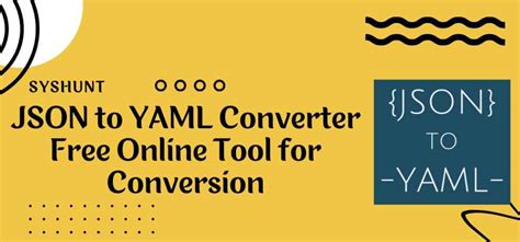 Image result for Convert YAML File to JSON