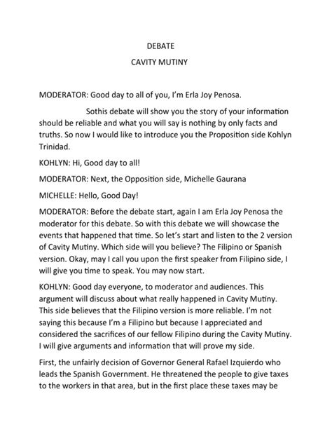 DEBATE | PDF