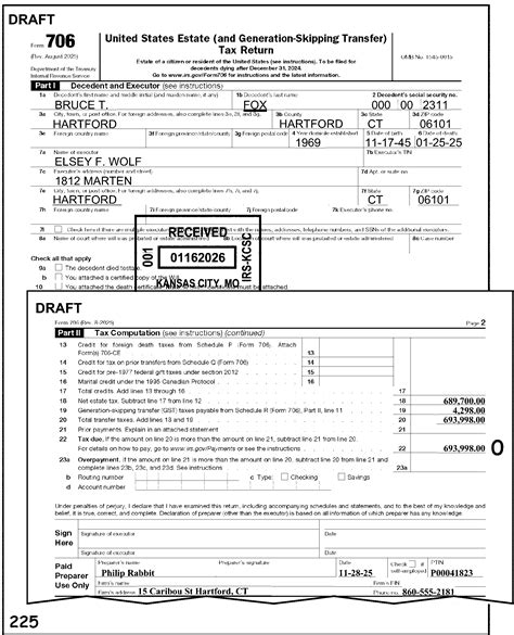 Image result for Sample Form 709 Filled In