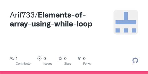 Image result for Loop Array for While