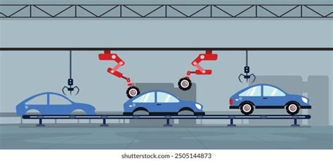 Image result for Machine Assembly Line Cartoon