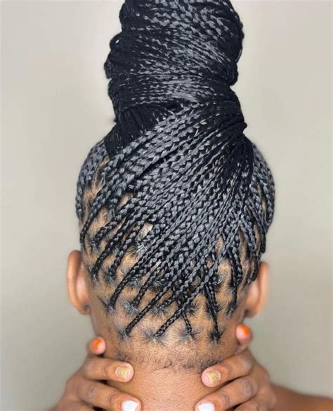 Image result for Small Box Braids