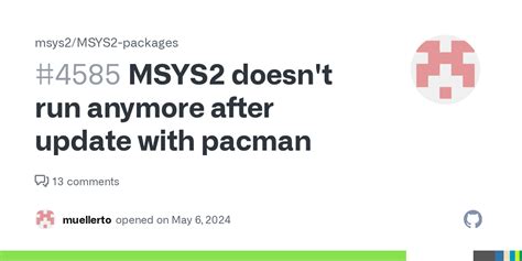 Image result for Error Msys2 Database