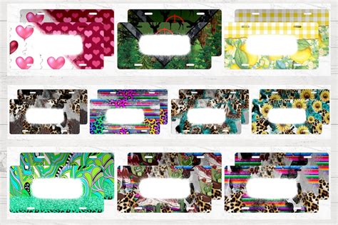 Image result for Sublimation DIY License Plates