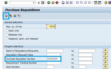 Image result for Purchase Requisition SAP Code