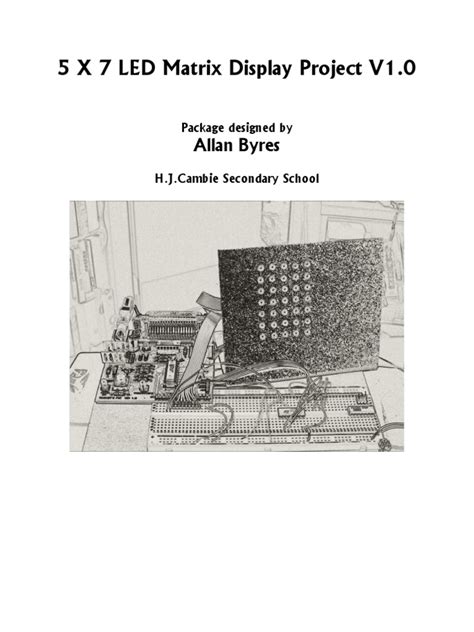 Image result for Simple Embedded LED Matrix Projects