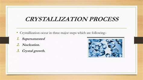 Image result for Define Crystallization Method