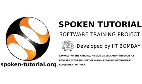 Image result for Spoken Tutorials Org