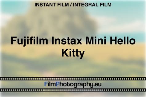 Image result for Hello Kitty Instax User Guide